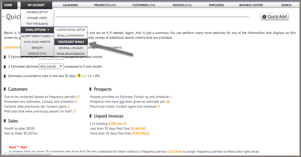 Estimate Email Template TUTORE ORG Master Of Documents