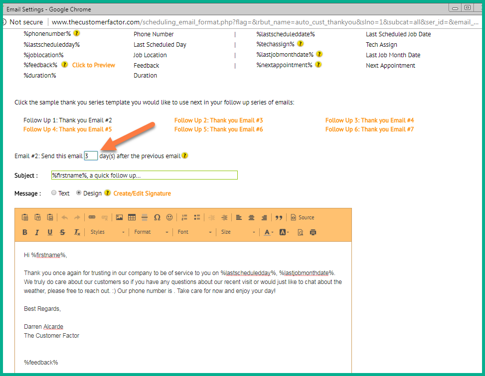 Automated Thank You Drip Emails - The Customer Factor Automated Thank You Drip Emails - The Customer Factor